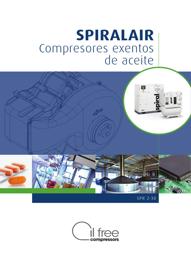 Spiralair SPR 2-8 SPR 10-30 | PDF | Ingeniería de confiabilidad | Presión