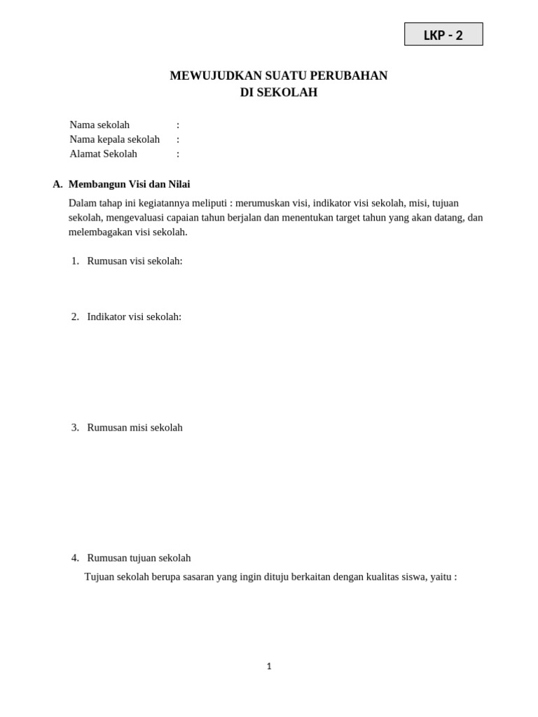 LKP-2 MANAJEMEN PERUBAHAN AL-KHOLILI | PDF