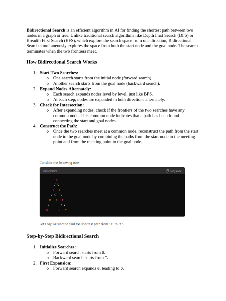 Bidirectional Ai With Program | PDF | Computational Problems | Algorithms