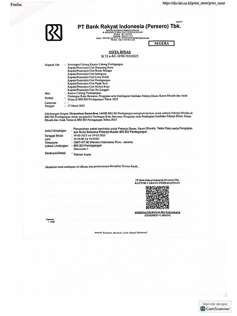 Undangan Bukber | PDF