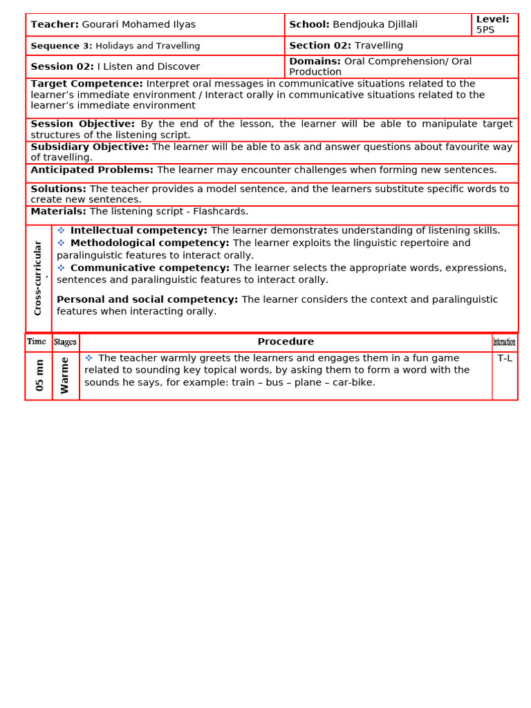 3.10.i Listen and Discover | PDF | Learning | Linguistics