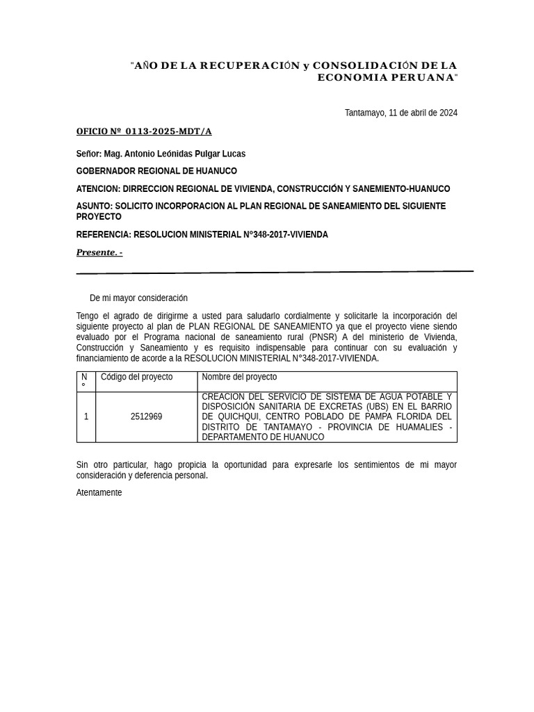 Solicitud de Incorporacion Al PRS (1) | PDF