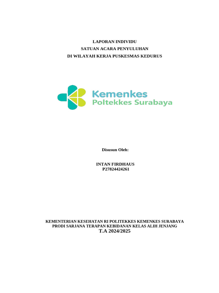 SAP SADARI Intan | PDF