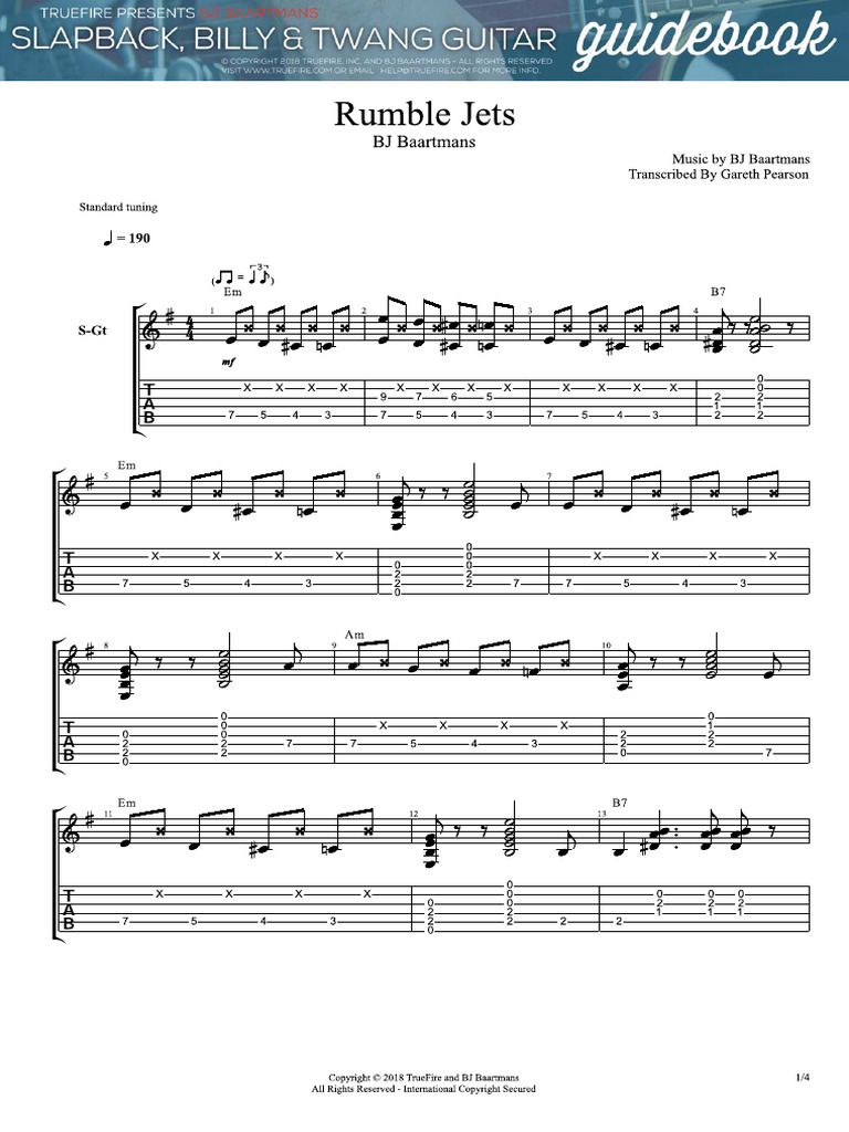 Rumble Jets - Performance | PDF