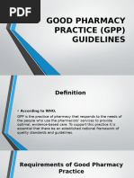 Advanced Pharmacy Framework Guide | PDF | Pharmacy | Pharmacist