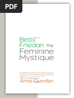 Betty Friedan – The Feminine Mystique | PDF | Feminism | Gender Studies