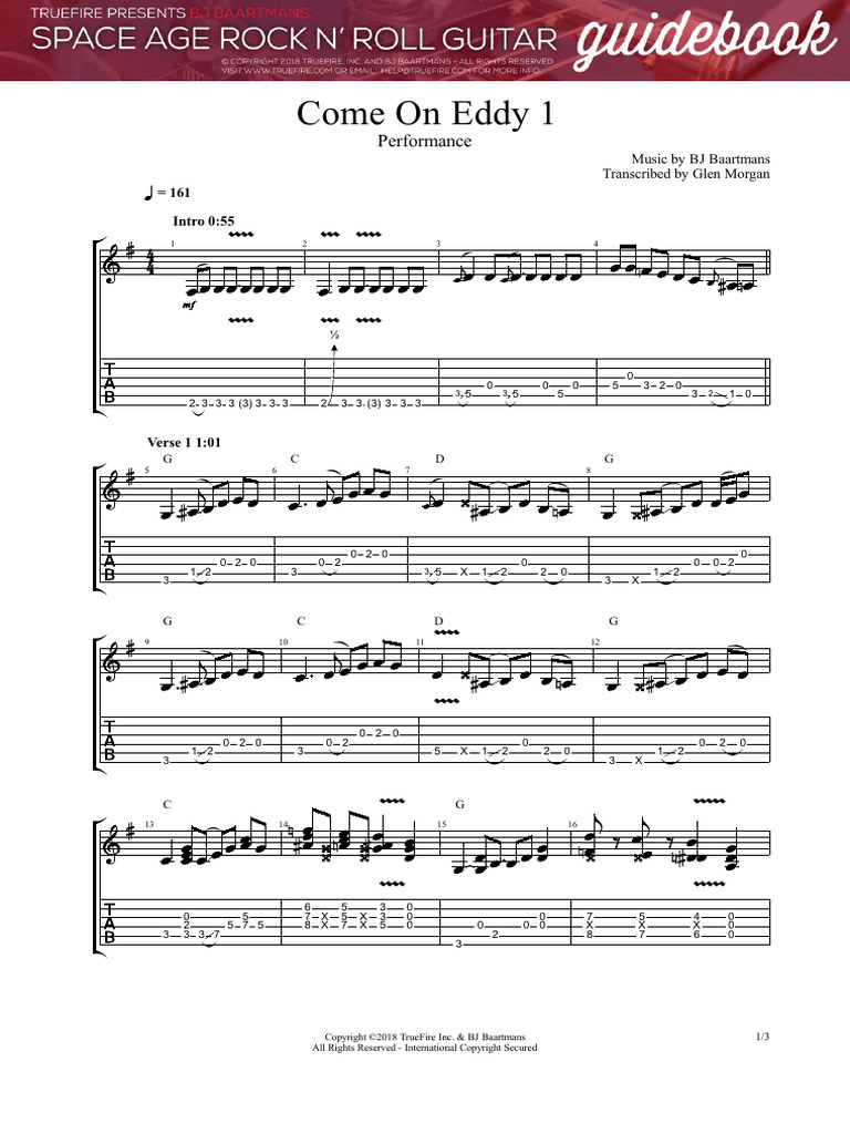 Come On Eddy 1 - Performance | PDF