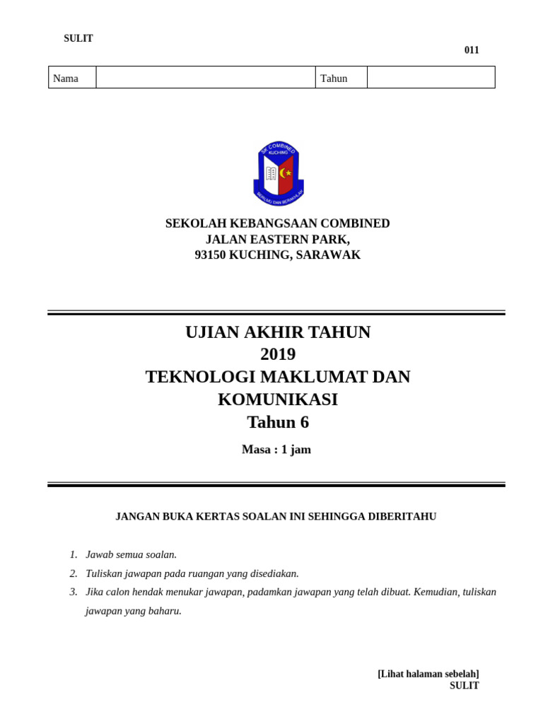 COVER PAGE - Bi | PDF
