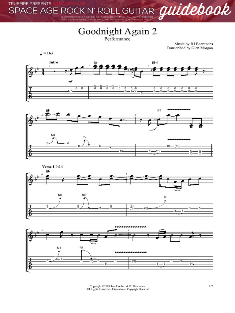 Goodnight Again 2 - Performance | PDF
