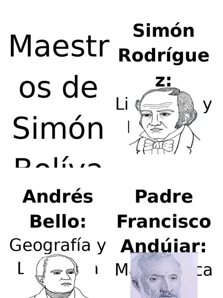 Maestros de Simon Bolivar | PDF