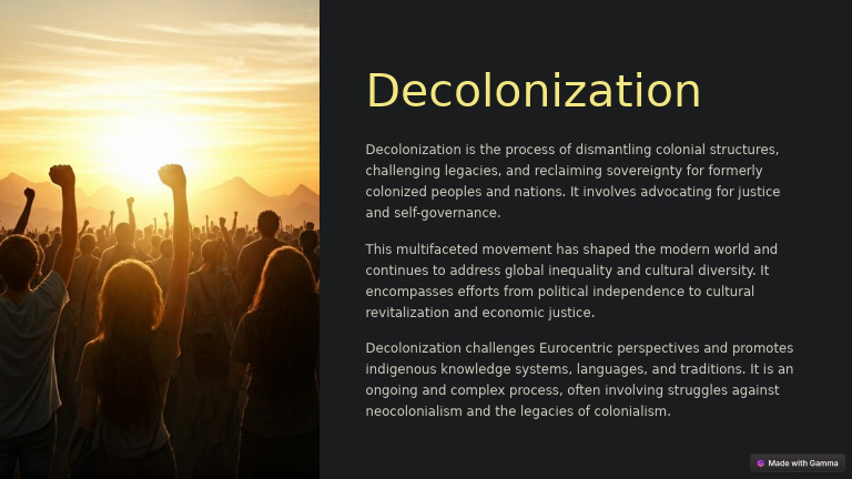 Decolonization | PDF