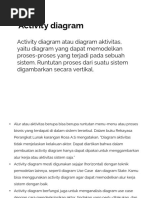 Makalah Materi (UML) Activity Diagram Dan Contoh Kasus | PDF