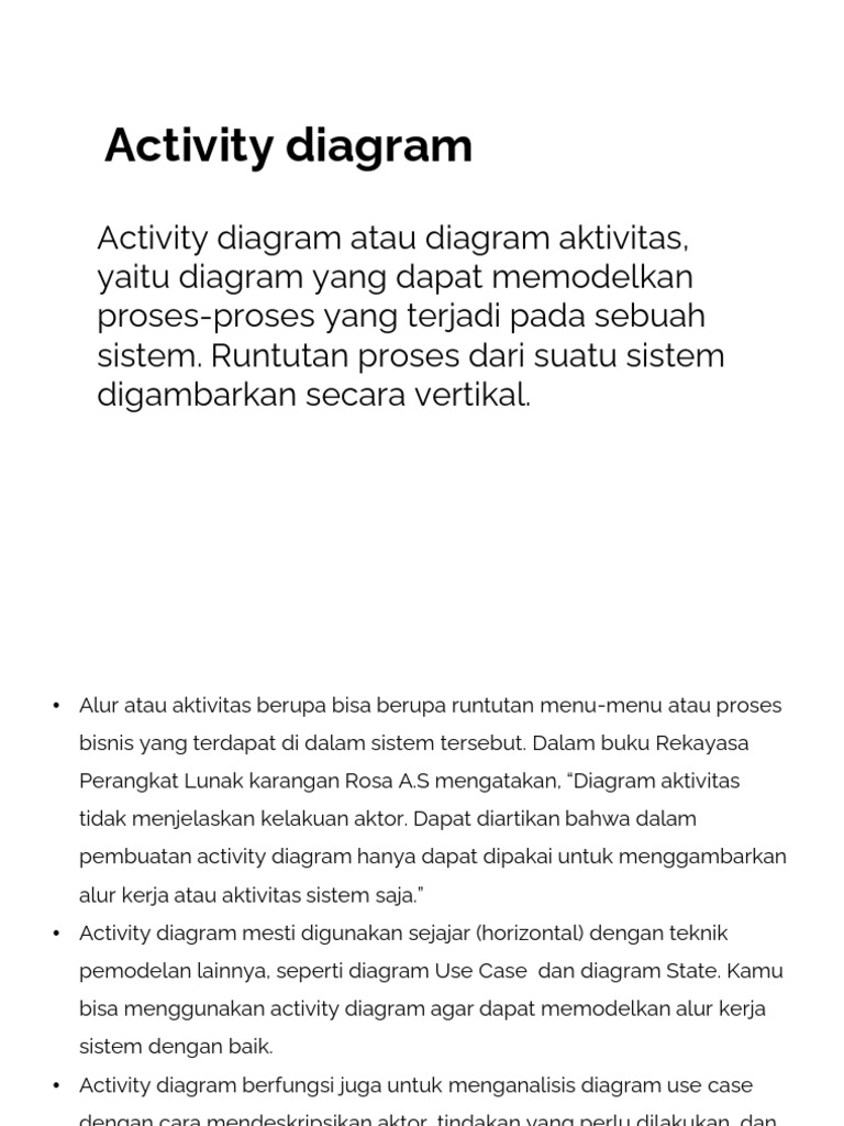 PPL 04 - Activity & Class Diagram | PDF