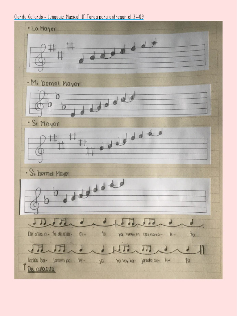 Leng Musical Tarea para Entregar El 24-09 | PDF