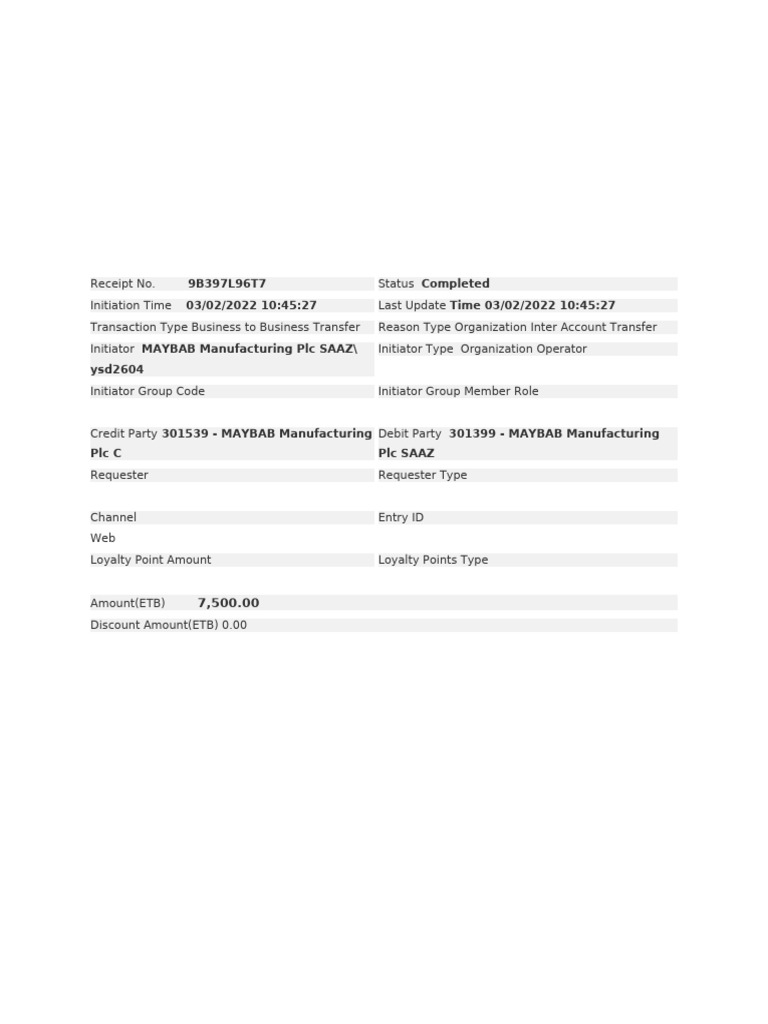 YONAS Receipt No | PDF