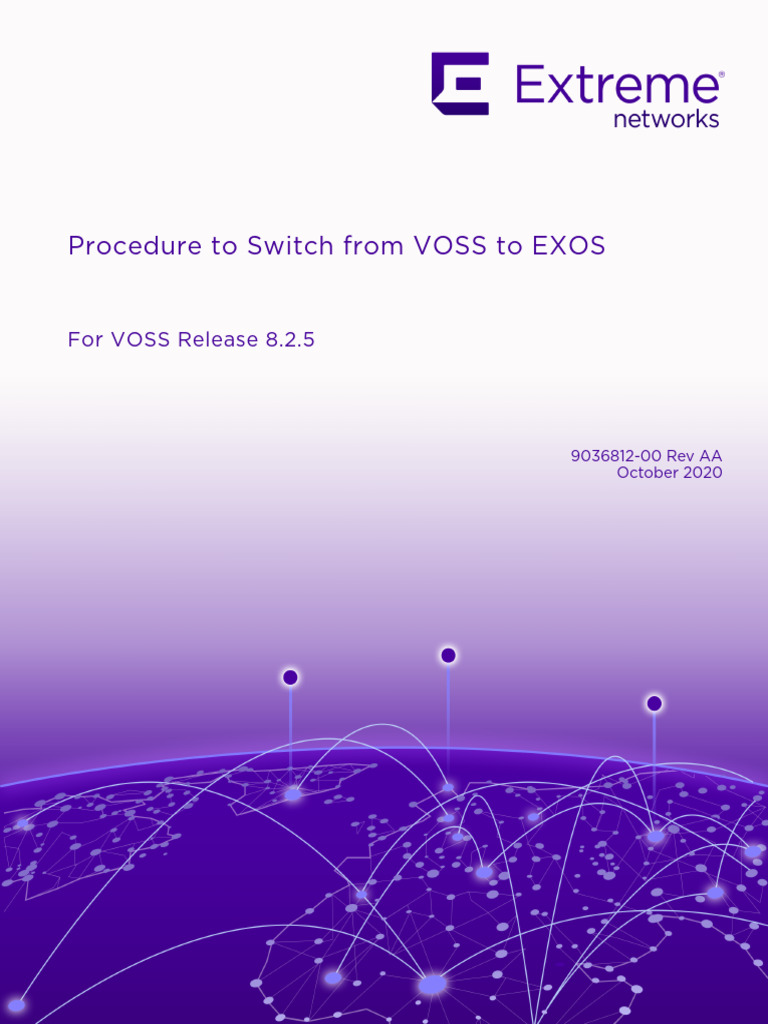 Switch From Voss To Exo S | PDF | Trademark | Operating System