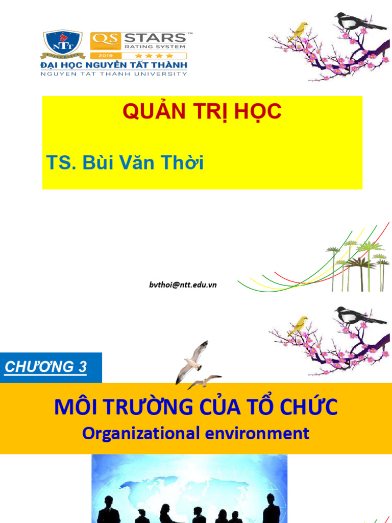 Chương Iii. Môi Trư NG Ho T Đ NG C A T CH C | PDF