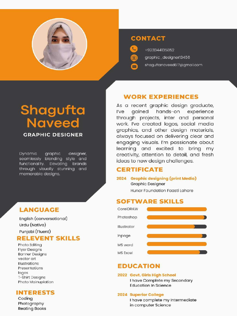 Shagufta CV! | PDF