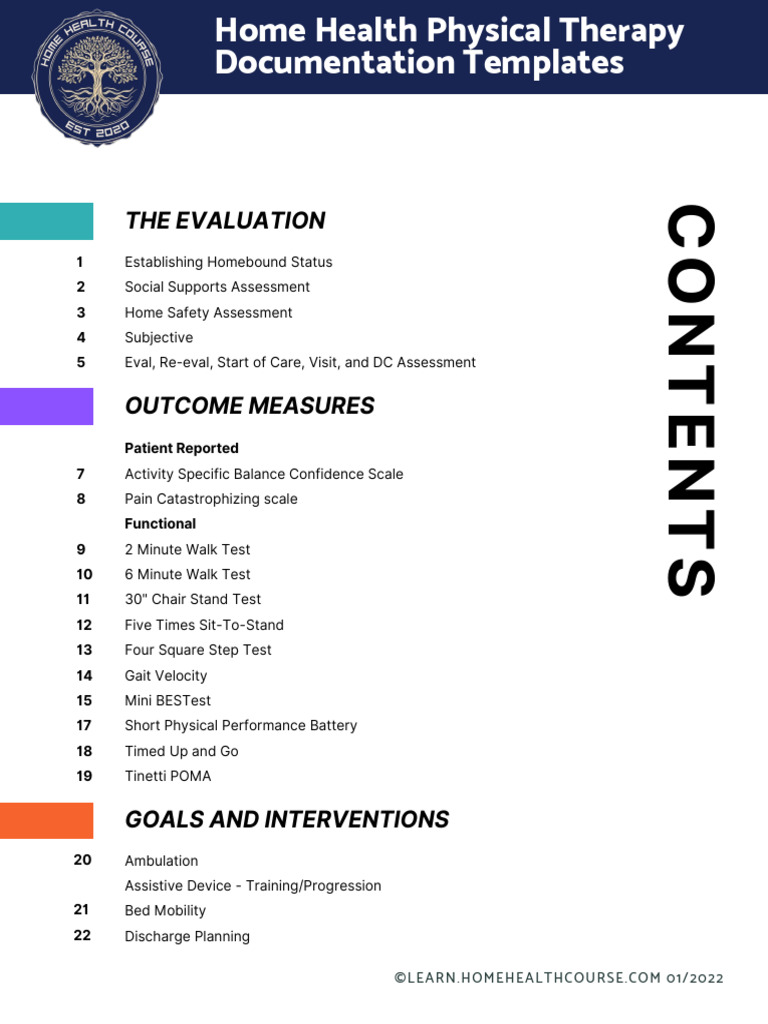 Advanced Eval Instructions | PDF | Physical Therapy | Balance (Ability)