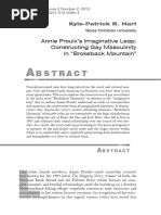 Brokeback Mountain (Short Story) | PDF | Nature