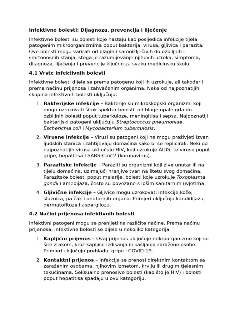 Infektivne bolesti | PDF