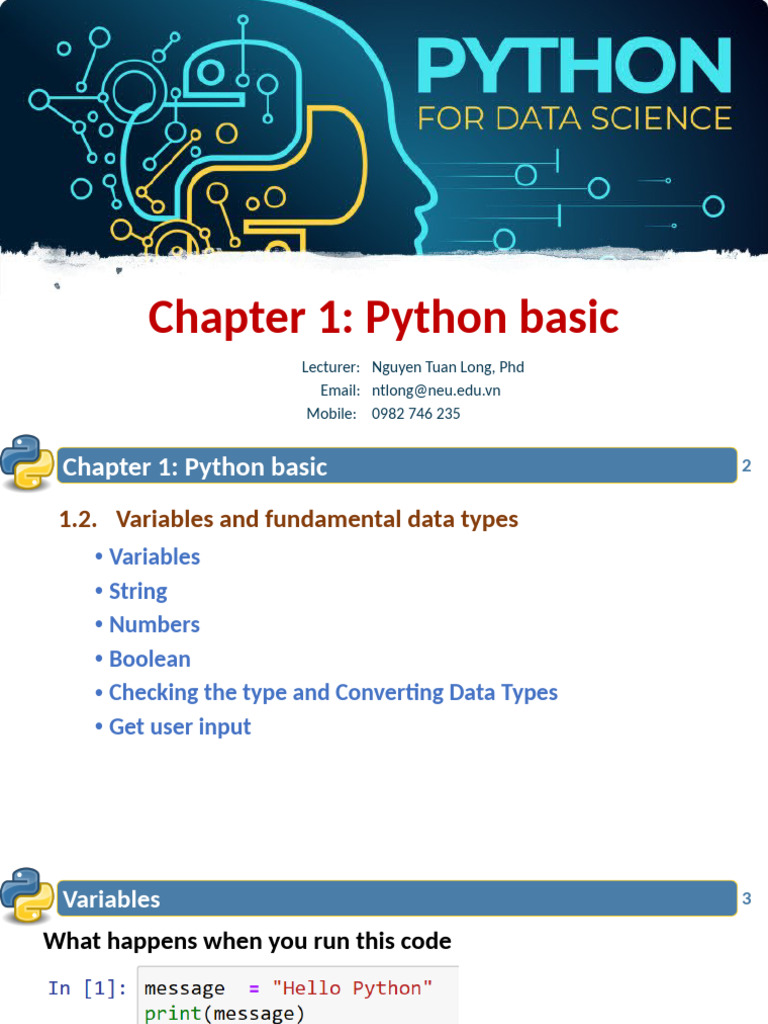 2 Variables And Simple Data Types Pdf Variable Computer Science Boolean Data Type