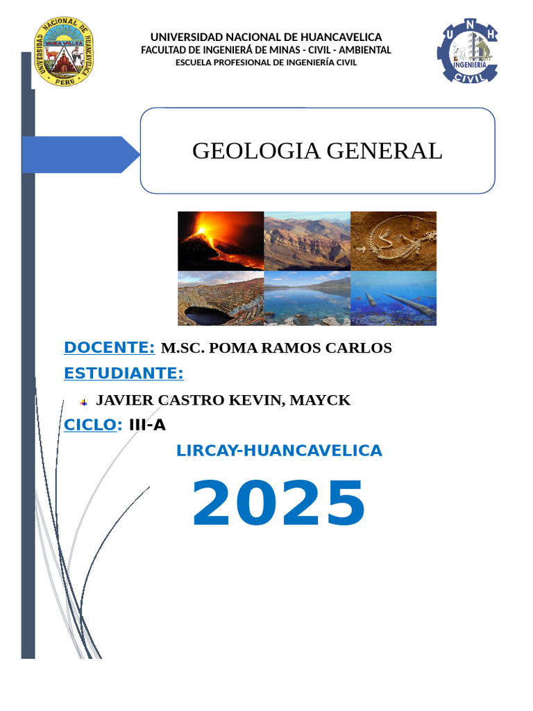 Tarea de Geologia | PDF | Geología | Minerales