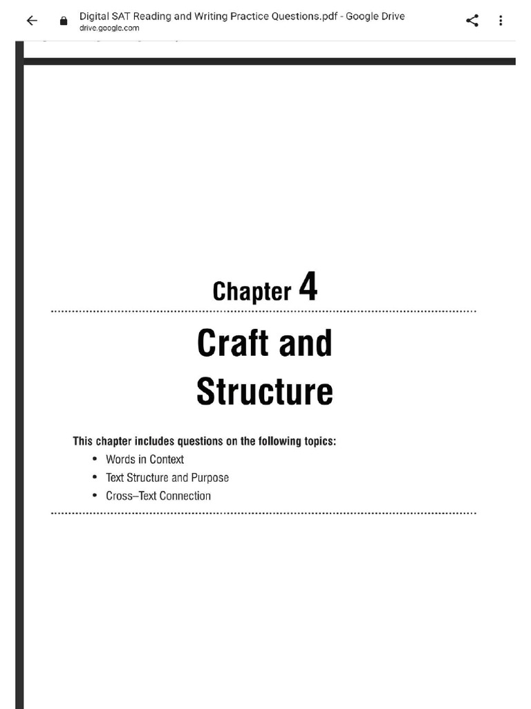 2.1 Craft and Structure - Words in Context - Text Structure and Purpose ...