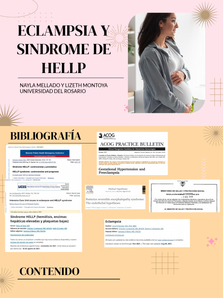 Eclampsia y Hellp | PDF | Endotelio | El embarazo