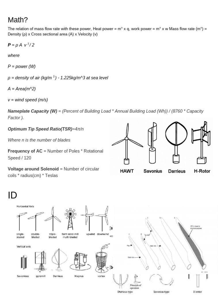 Scioly Wind Power Binder | PDF | Wind Turbine | Wind Power