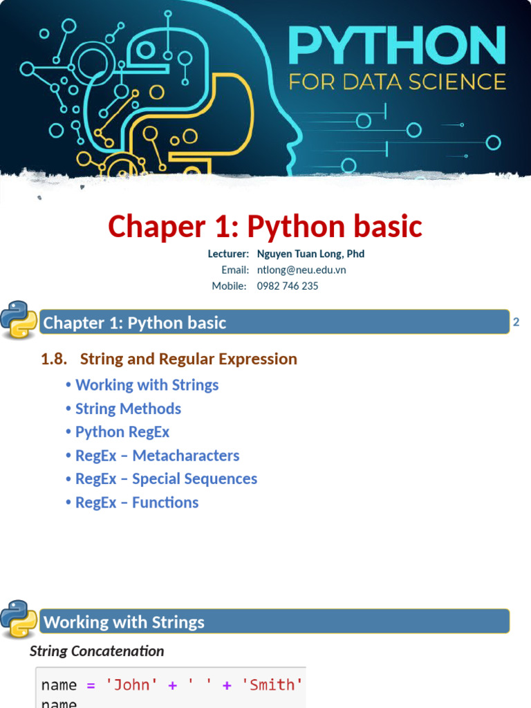 8 - String and Regular Expression | PDF | Regular Expression | Computer Programming