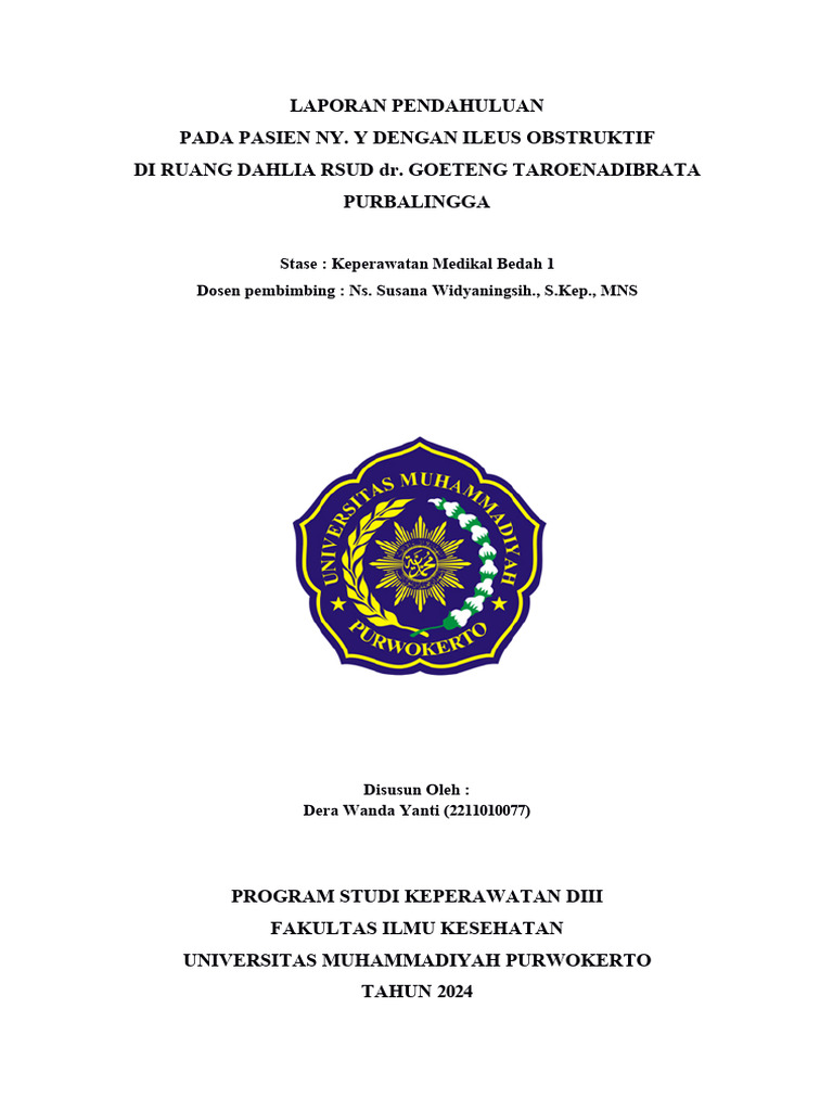 LP KMB 1 Ileus Obs | PDF