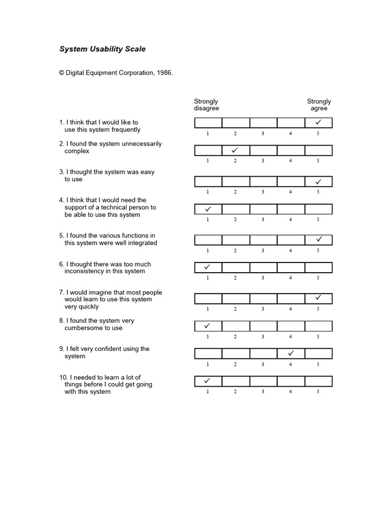 SUS Template (1) | PDF