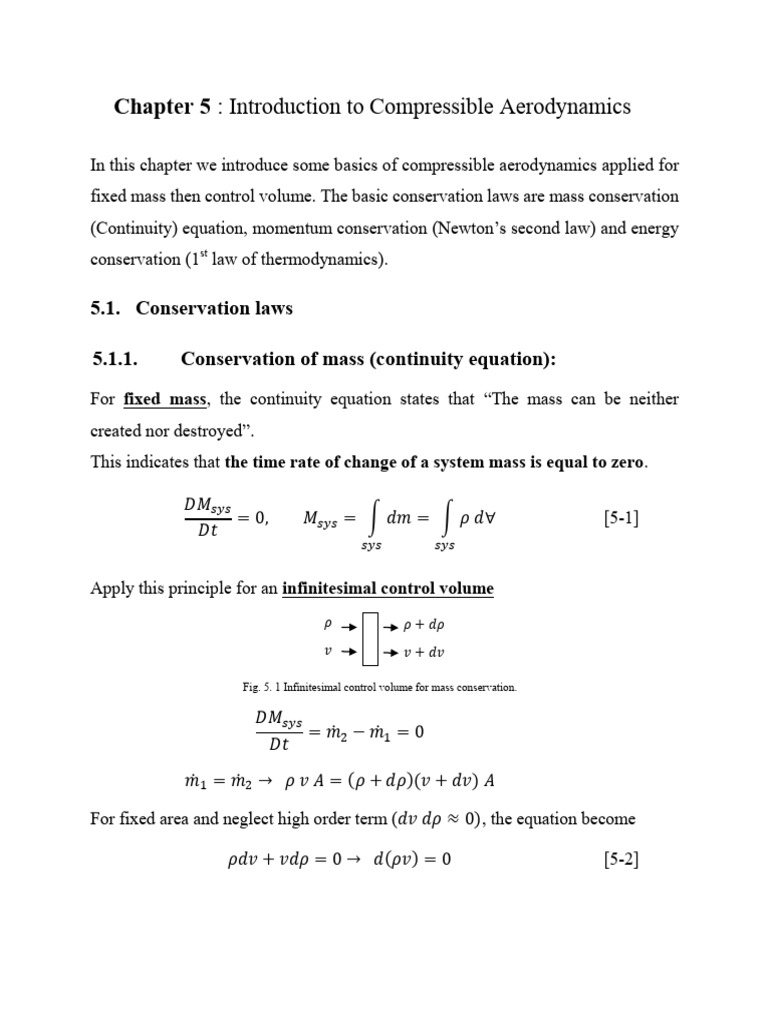 Compressible Fluid Chapter | PDF | Fluid Dynamics | Mach Number