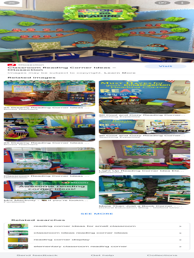 How To Make Reading Corner in Class - Google Search | PDF