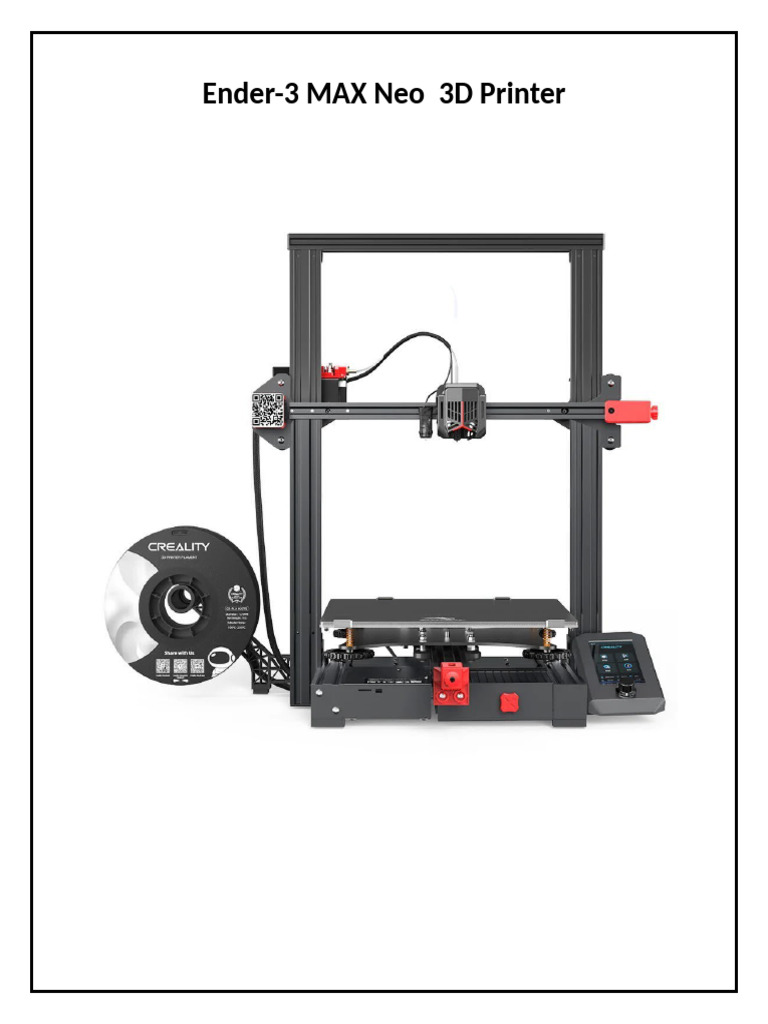 Ender 3 Max Neo Retraction Guide | PDF | Extrusion | Electrical Connector