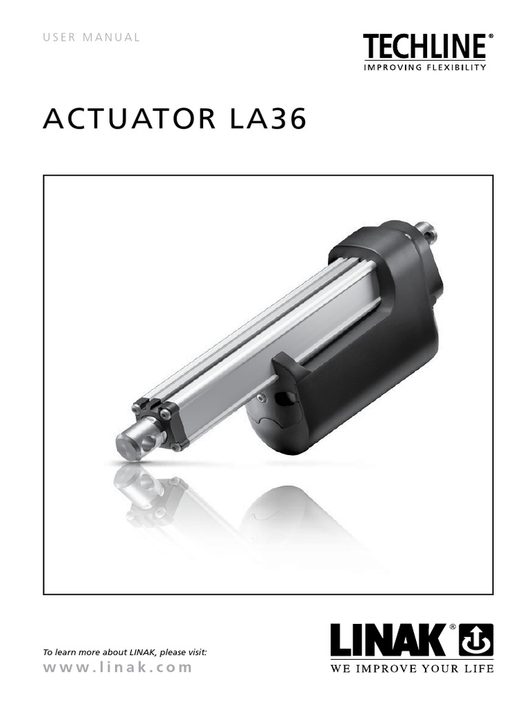 Techline - La36 Actuator - User Manual - Eng | PDF | Power Supply | Feedback