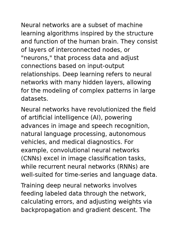 Neural Networks and Deep Learning | PDF