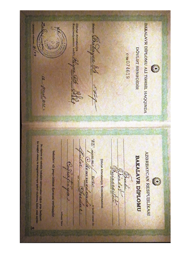 Bakalavr Diplomu | PDF