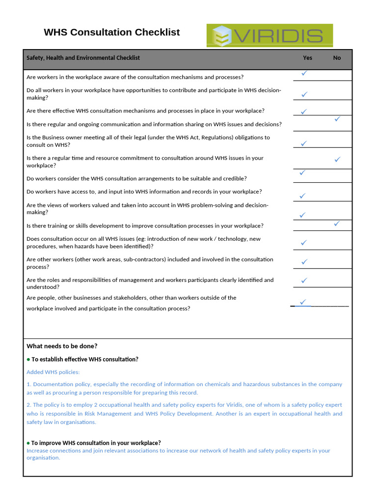 BSBWHS521 WHS_Consultation | PDF | Occupational Safety And Health | Safety
