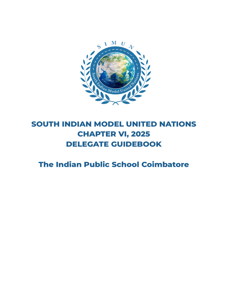 SIMUN Delegate Guidebook | PDF