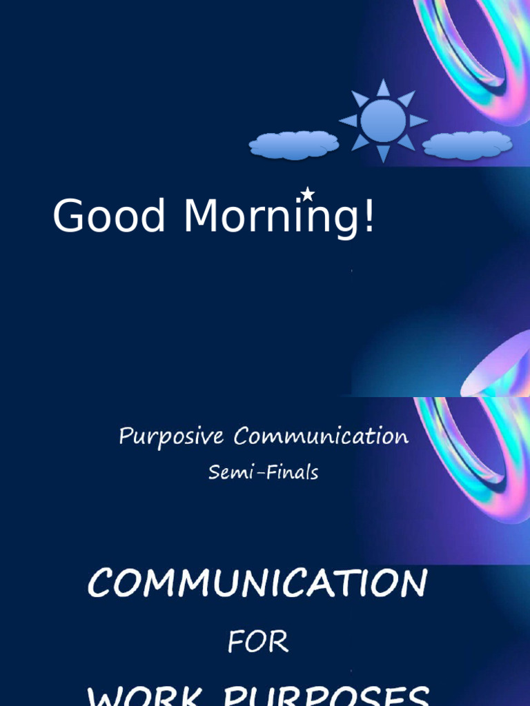 Benefits of Effective Workplace Communication | PDF