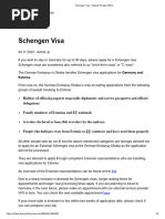 Sample Travel Itinerary Schengen Visa | PDF
