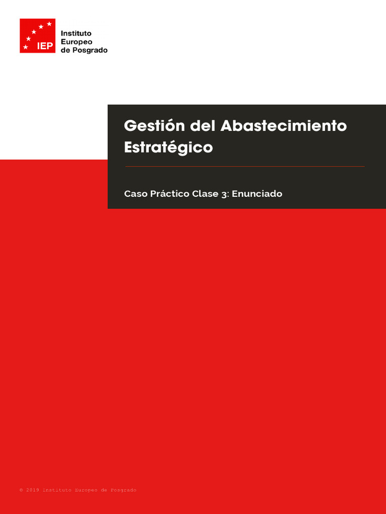 Caso - Enunciado Pasteleria Pierre | PDF | Mercado (economía)