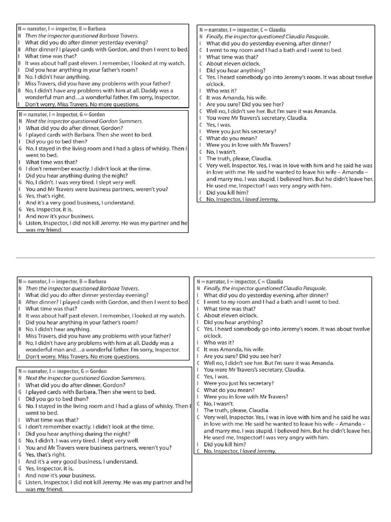 The Travers Murder Transcript | PDF