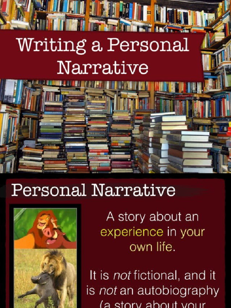 Personal Narratives | PDF