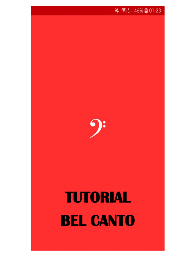 Belcanto App | PDF