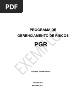 Modelo de PGR Completo-1 | PDF