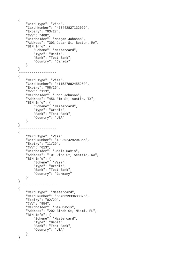 Carding Cards From 666dd | PDF | Visa Inc. | Credit Card