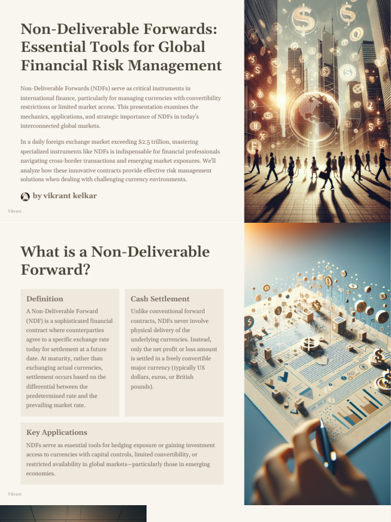 Non Deliverable Forwards Essential Tools For Global Financial Risk ...